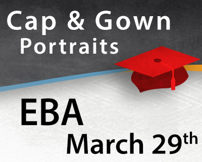 EBA Cap and Gown 2023 - School Portraits - Gambrell Photography